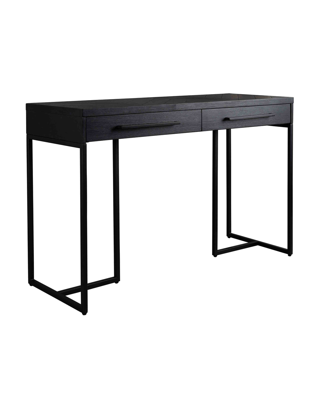 Class Wooden Desk with Drawers in Black – Lillian Daph