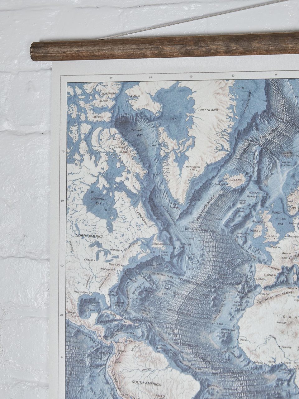 World Relief Map of the Oceans – Lillian Daph