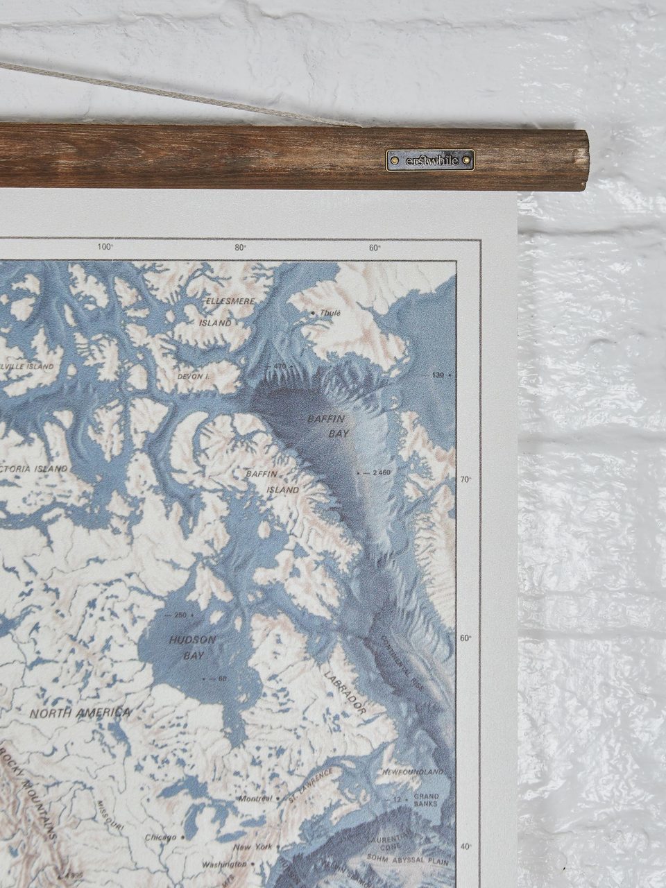 World Relief Map of the Oceans – Lillian Daph